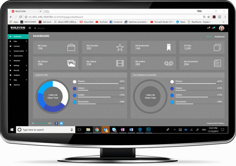 Police Body Cameras & Evidence Management Software by WOLFCOM®
