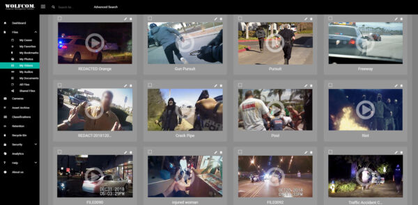 Vision Police Body Camera designed by WOLFCOM® USA