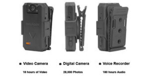 Vision Police Body Camera designed by WOLFCOM® USA