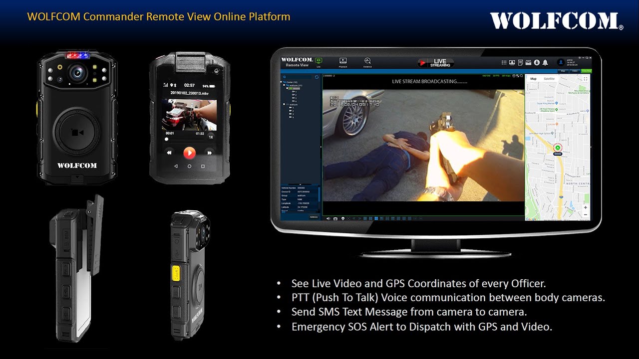Police Body Cameras & Evidence Management Software by WOLFCOM®