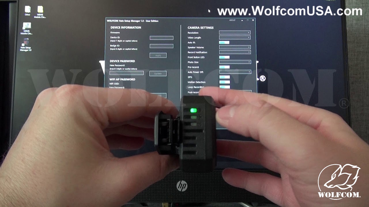 Body Camera Training Videos for WOLFCOM Vision Police Camera