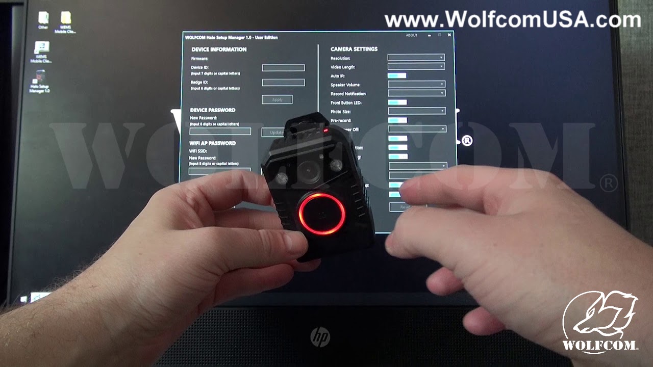 Body Camera Training Videos for WOLFCOM Vision Police Camera